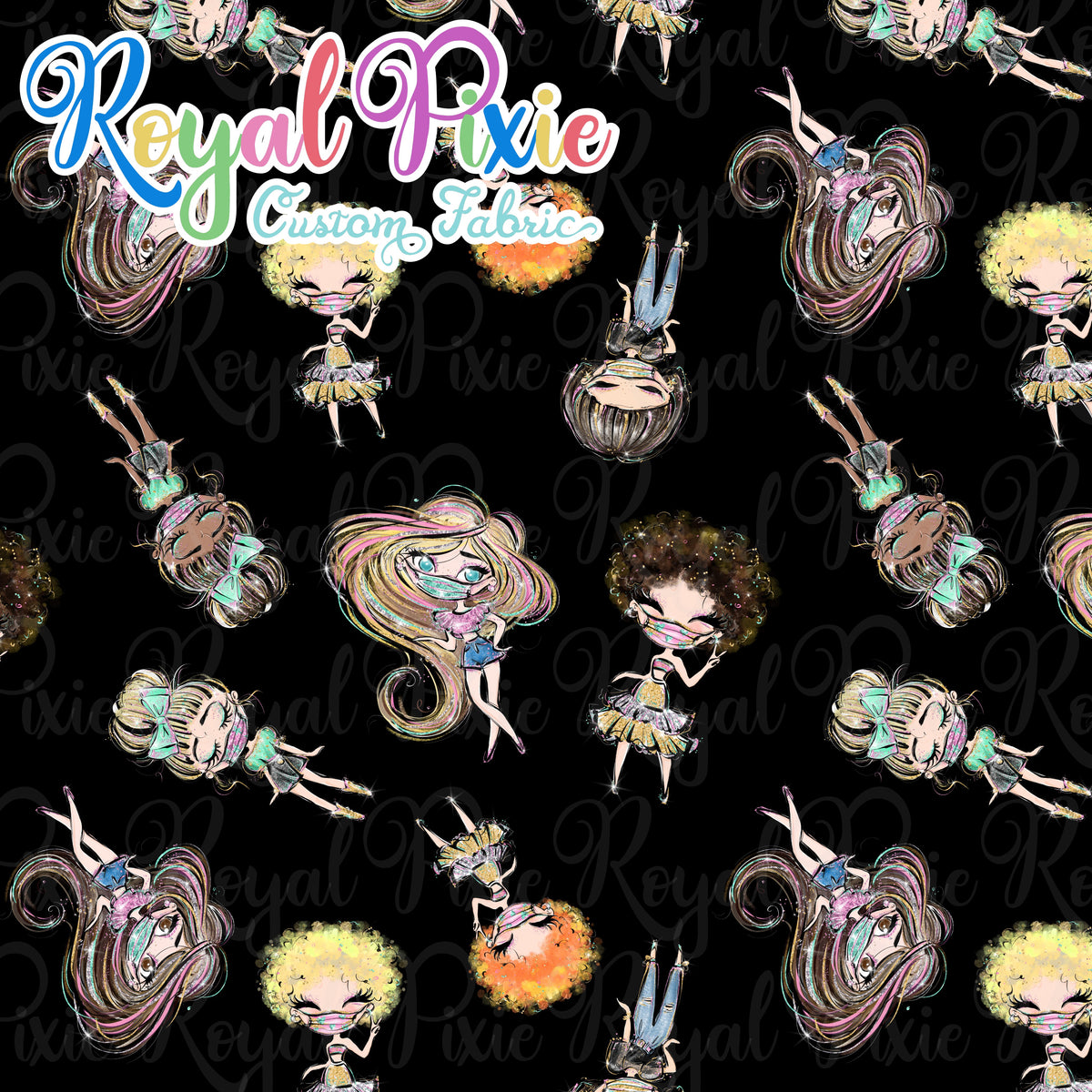 Retail - Everyday Heroes Cotton Woven – Royal Pixie Custom Fabric