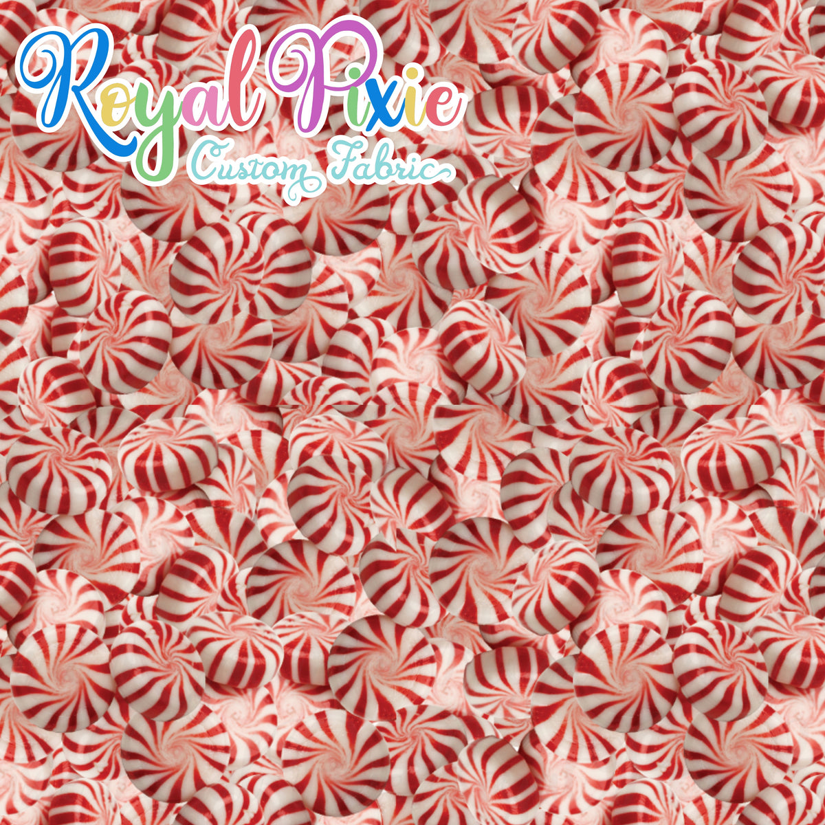 Vinyl Retail - Real Peppermints – Royal Pixie Custom Fabric